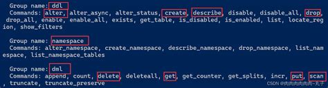 大数据应用——hbase Shell操作hbase 表shell数据写入 Csdn博客