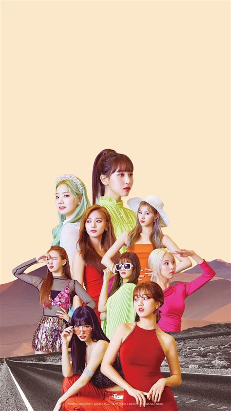Twice Fancy Wallpaper Kpop Kpop Wallpaper Fotos De Grupo De Chicas