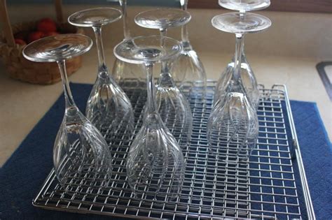 Clearwater Cottage Tip For Air Drying Wine Glasses