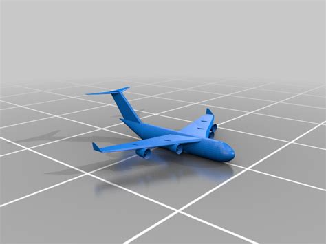 Free 3d File C17 Globemaster Medium Poly・model To Download And 3d