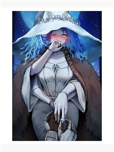 Ranni Elden Ring Art Print By Smileisil Redbubble
