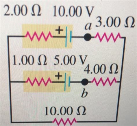 Solved In The Circuit Below Using Kirchoffs Lawsa Find