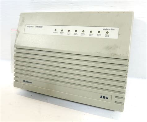 Modicon Aeg Nw Bm85e232 Bridge Mux Module Multiplexer Modbus Plus Schneider Plc Dw2153 1
