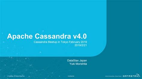 apache cassandra v4 0 ppt