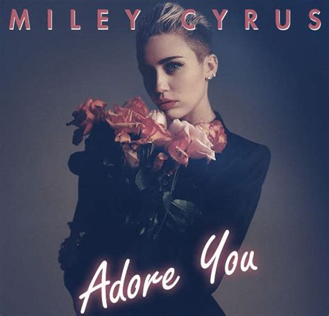 Miley Cyrus Album Cover Adore You