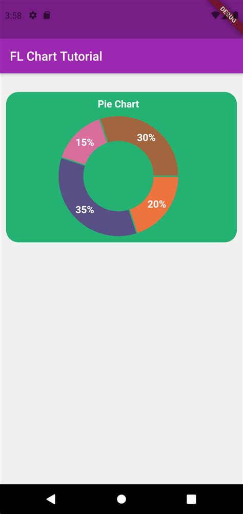 Flutter Create Simple Pie Chart Dev Community