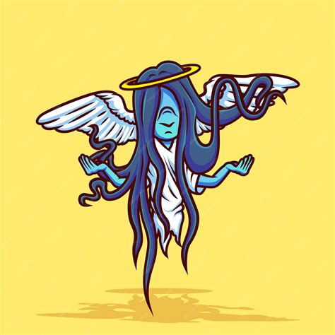 Premium Vector Vector Cartoon Ghost Girl Japan Named Yurei Or Ghost Girl Vector Yokai Japan