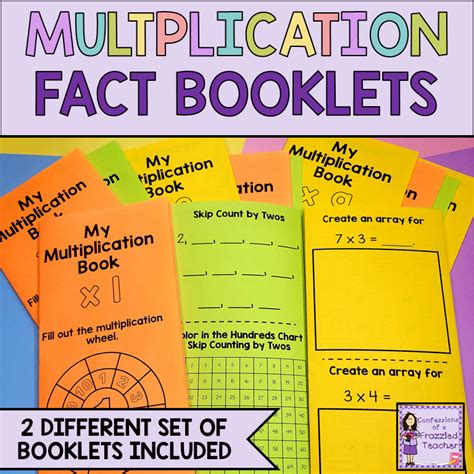 Multiplication Facts Fluency Multiplication Practice Booklets Classful