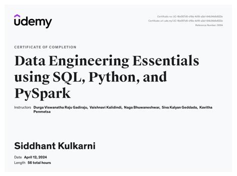 I Earned Data Engineering Certification Siddhant Kulkarni Posted On The Topic Linkedin