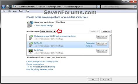 Media Streaming Using Windows Media Player Turn On Or Off Tutorials