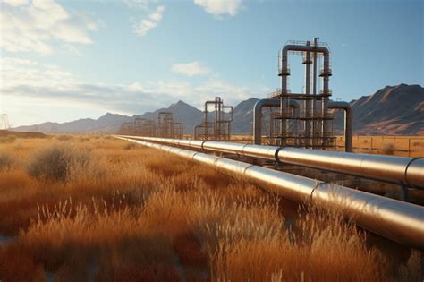 Premium Photo Natural Gas Transmission Pipelines Form Essential