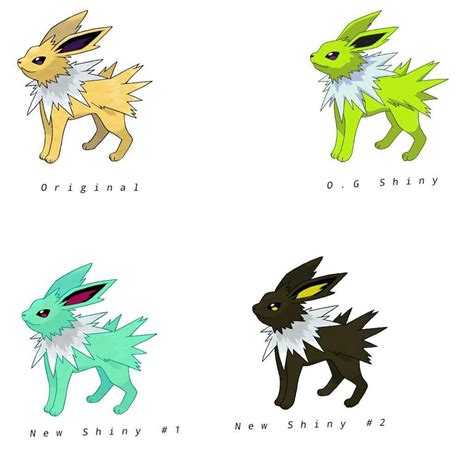 Pokemon Shiny Jolteon Jolteon Pokémon Wiki Fandom