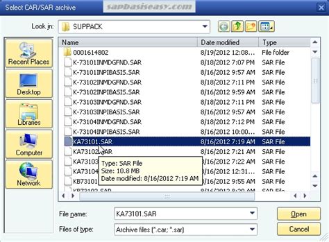 How To Upgrade Sap Support Package Sap Basis Easy