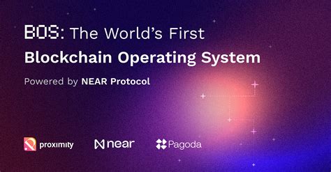 bos the world s first blockchain operating system by proximity