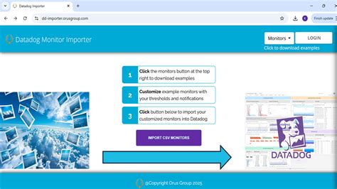 Datadog Monitor Importer By Orus Group