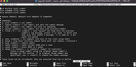 Git Rebase Documentation 1 Set Global Core Editor Of Git By Hüseyin