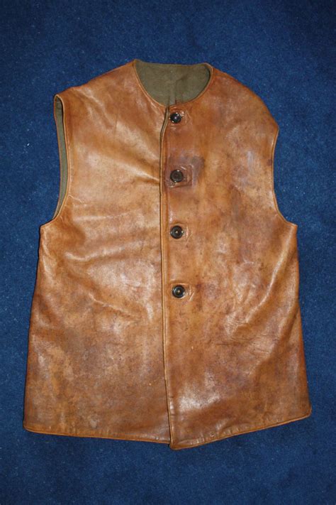 Ww2 British Army Leather Jerkin