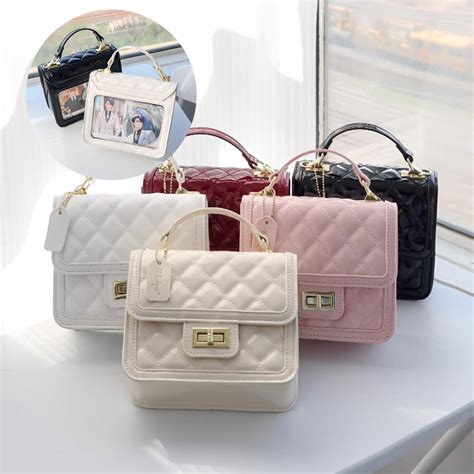 에스엠라지 에스엠라지 와플 미니 이타백 5컬러 캔뱃지 굿즈 데코투명가방 위시버킷