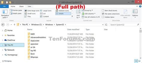 How To Show Full File Path In Windows File Explorer