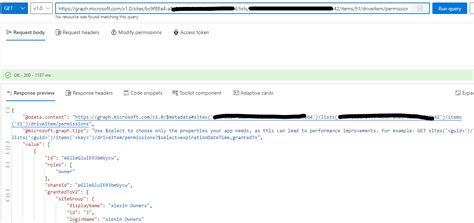 How To List File Level Permissions In Sharepoint Using Graph Api Microsoft Qanda