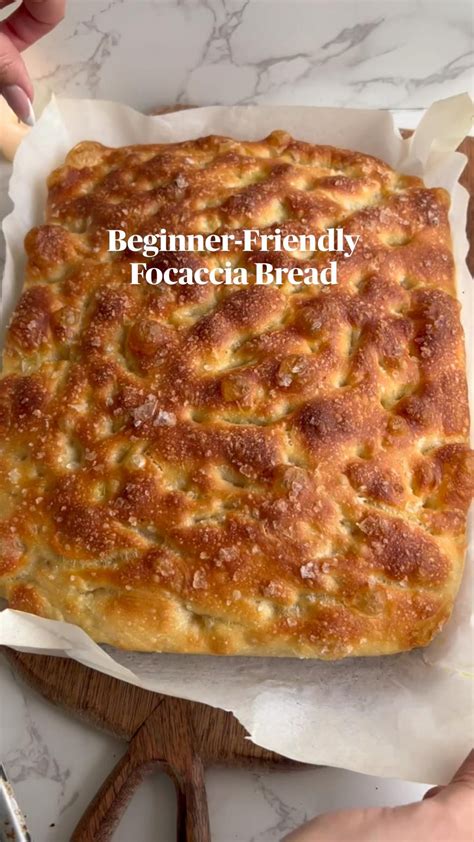 Beginner Friendly Focaccia Bread Resiliens Pin Test