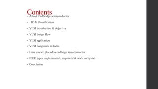 Vlsi Final Year Project In Ludhiana PPT