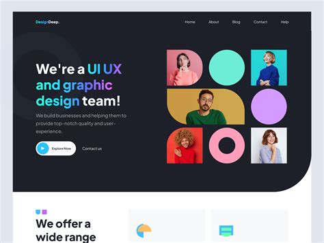 Ui Ux Agency Landing Page Design By Meet Trivedi On Dribbble