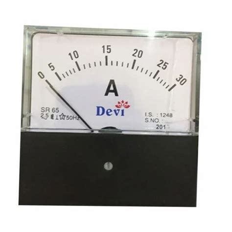 Devi Single Phase Digital Ampere Meter Dimension X Inch Model Name Number Sr At