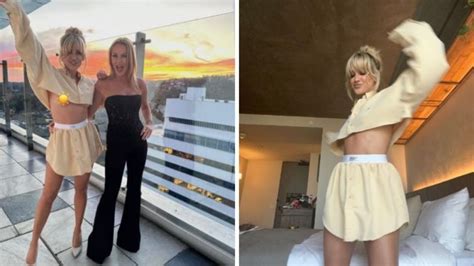 Ashley Roberts Wardrobe Malfunction Moment With Amanda Holden Celebsvibe