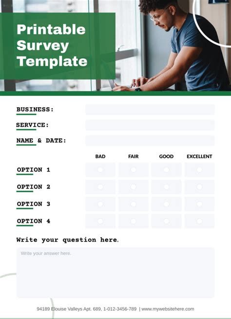 Questionnaire Template Excel