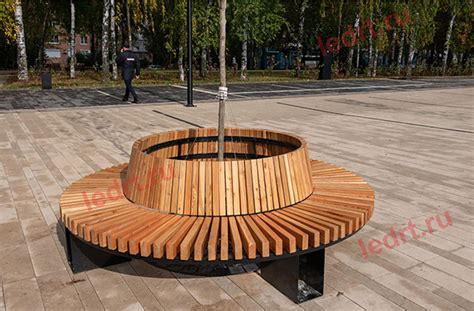 Скамейка радиусная СР-1
