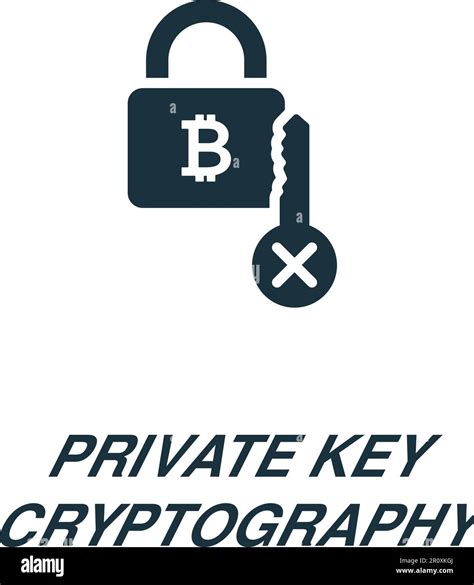 Private Key Cryptography Icon Monochrome Simple Sign From Blockchain Collection Private Key