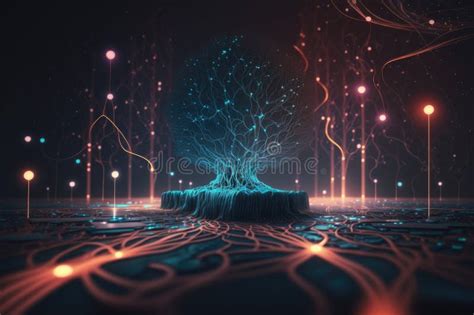 Concept Of Neural Network Artificial Intelligence And Machine Learning