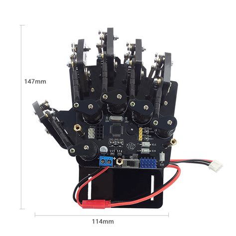 5 Dof Bionic Robotic Palm Uhand Somatosensory Open Source Educational Diy Robot Compatible With