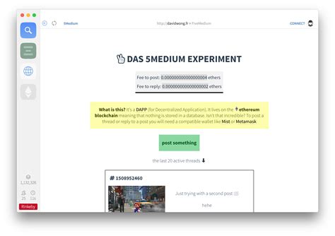 Writing A DAPP For The Ethereum Block Chain