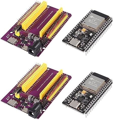 Amazon Com 2 Set ESP 32S ESP WROOM 32 ESP32 Development Board 30Pin