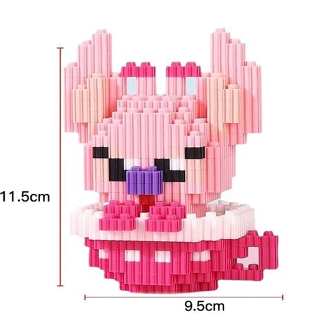 Bloques De Construcción Sonic The Hedgehog Arco Iris Latino Figura De Anime Disney Angel Stitch