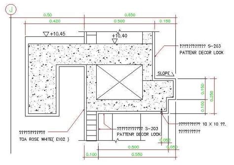 The Concrete Flooring Beam Section Details Are Given In This Autocad Dwg Drawing File Download