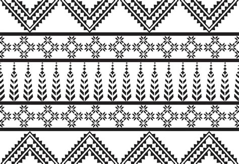 Premium Vector Tribal Traditional Fabric Batik Ethnic Ikat Seamless