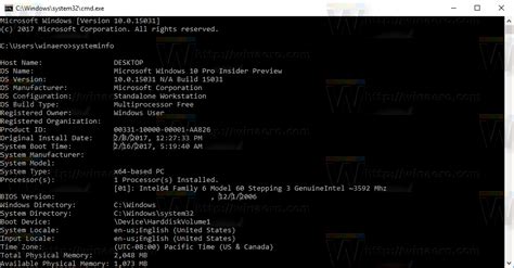 How To See System Information In Windows 10