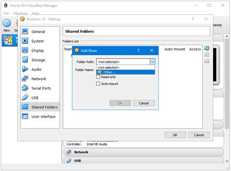Virtualbox Shared Folder Windows 10 Host Ubuntu Guest Gtsno