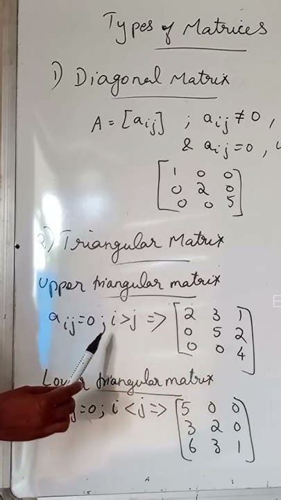 upper triangular matrix youtube