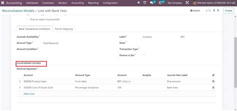 Reconciliation Models Within The Odoo 16 Accounting App