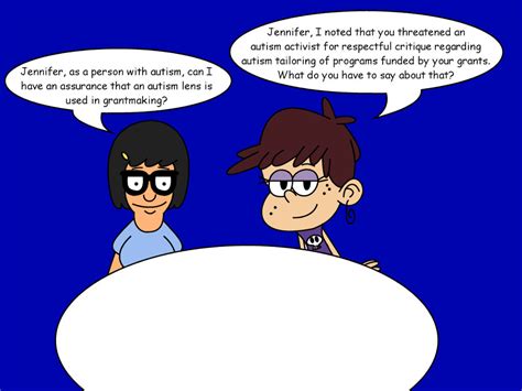Tina And Luna Asking Questions At A Panel By Dev Catscratch On Deviantart