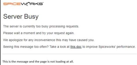 Spiceworks Internal Server Spiceworks Support Spiceworks Community