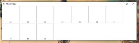 Xaml WPF Resize Item Size To Have All Items Visible Stack Overflow