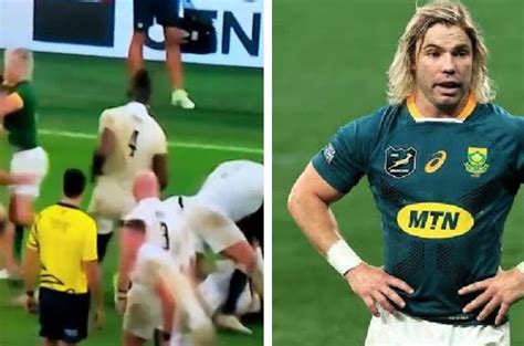 Faf Doing Faf Things Comical Moment During Springboks Win Over England [watch]
