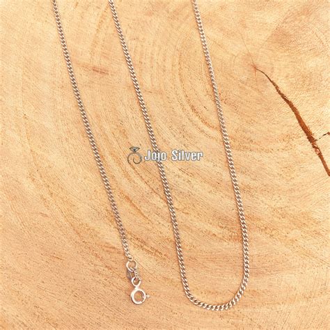 سلسلة فضة رجالي فضيات جوجو