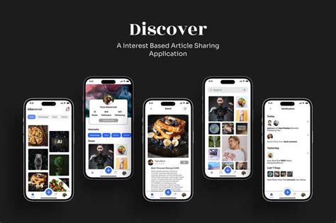 Shrey Prajapati On Linkedin Discover An Article Sharing App Ui Design