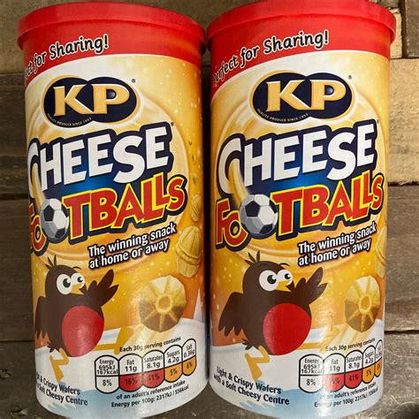 2x Kp Cheese Footballs Tubs 2x142g And Low Price Foods Ltd